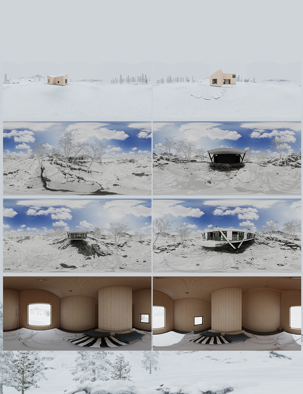 Winter Scenery HDRI | Daz 3D