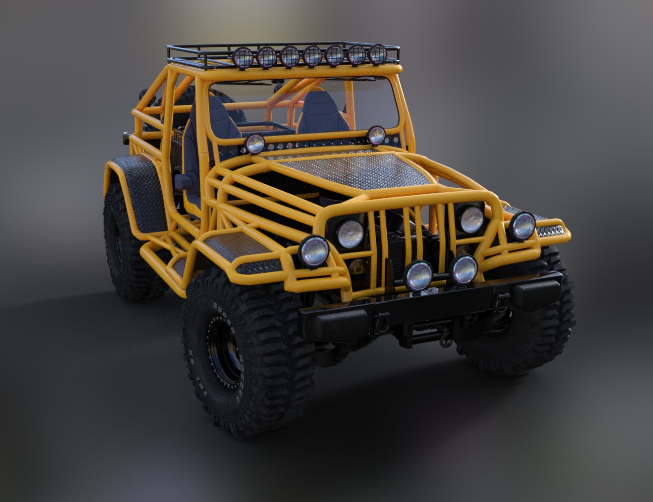 Snake Wrangler Truck | Daz 3D