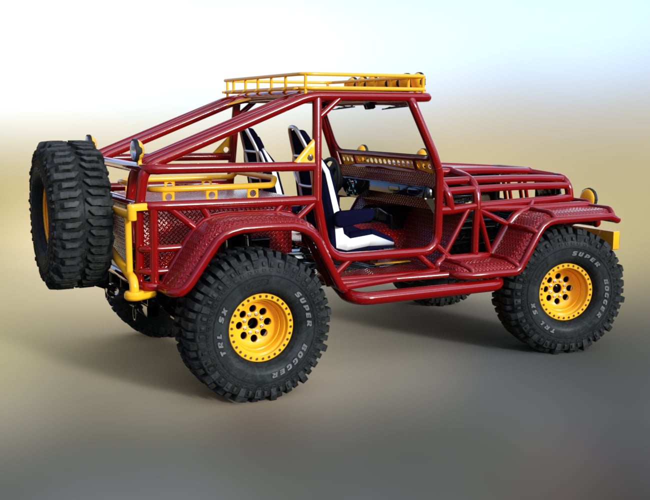 Snake Wrangler Truck | Daz 3D