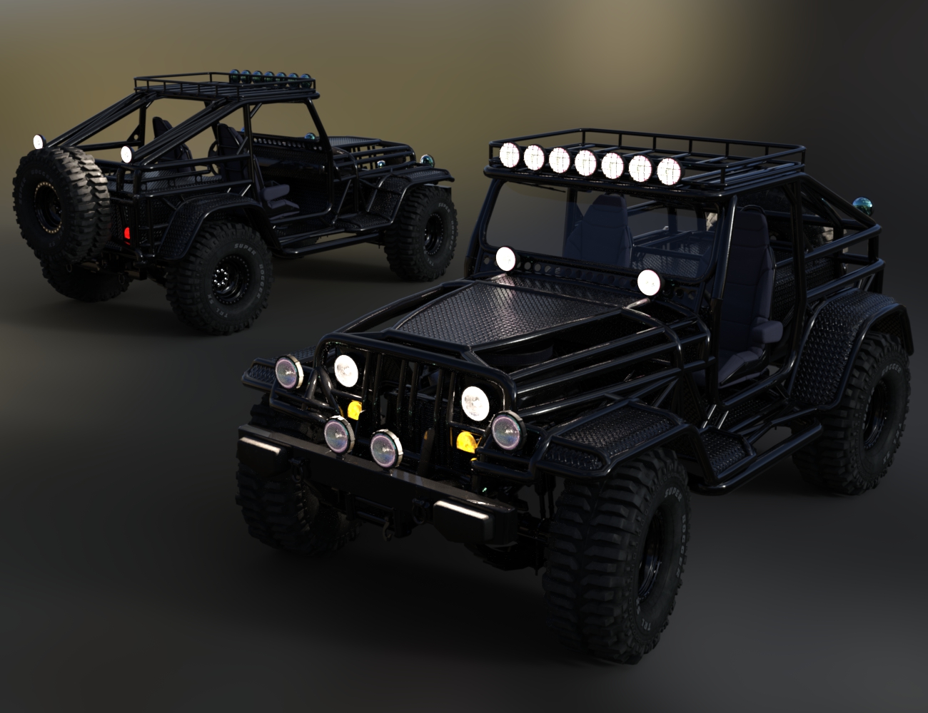 Snake Wrangler Truck | Daz 3D