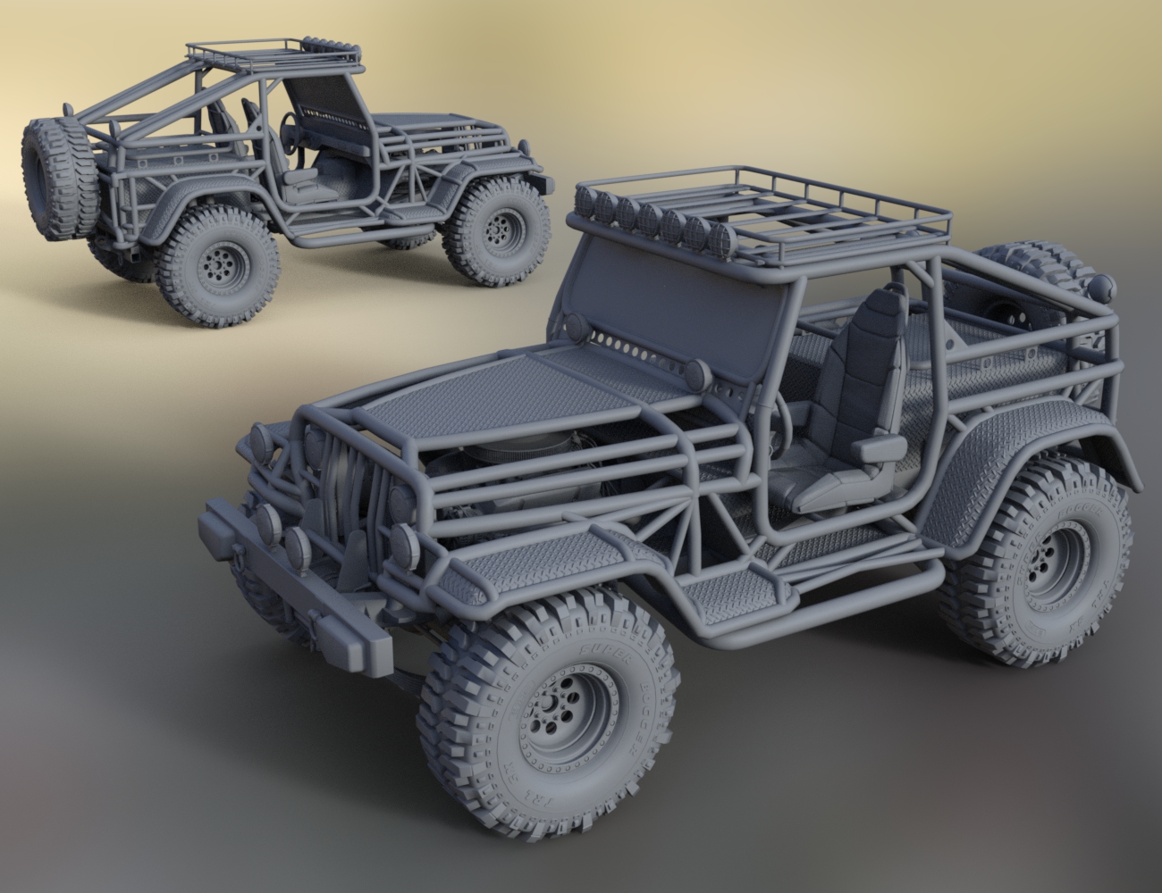 Snake Wrangler Truck | Daz 3D