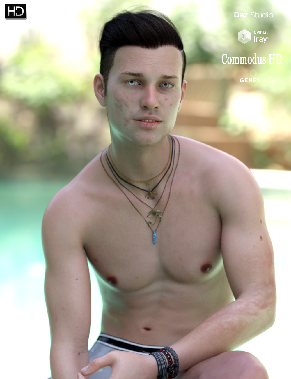 Commodus HD For Genesis 8 Male | Daz 3D