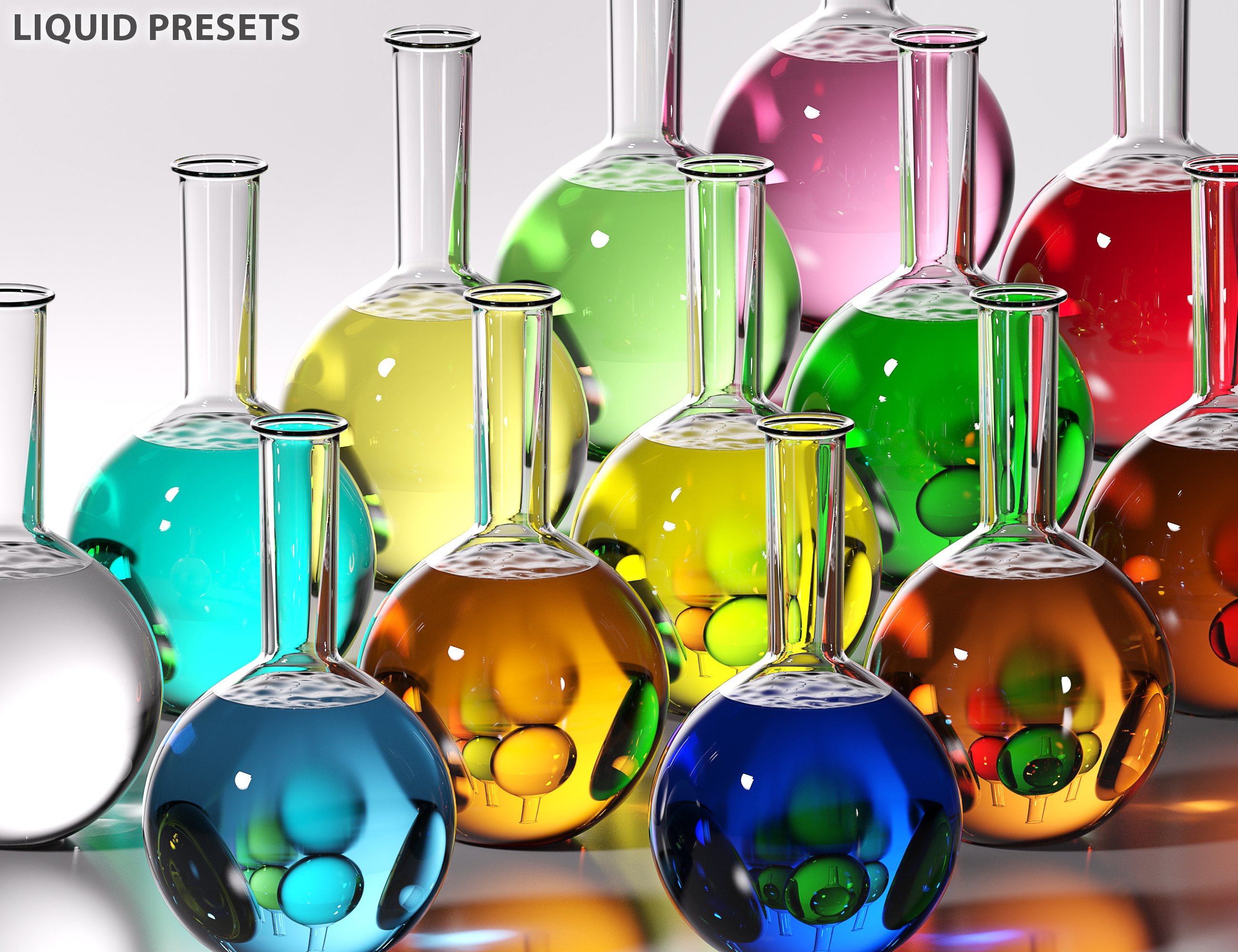 DD Science Lab Glassware | Daz 3D