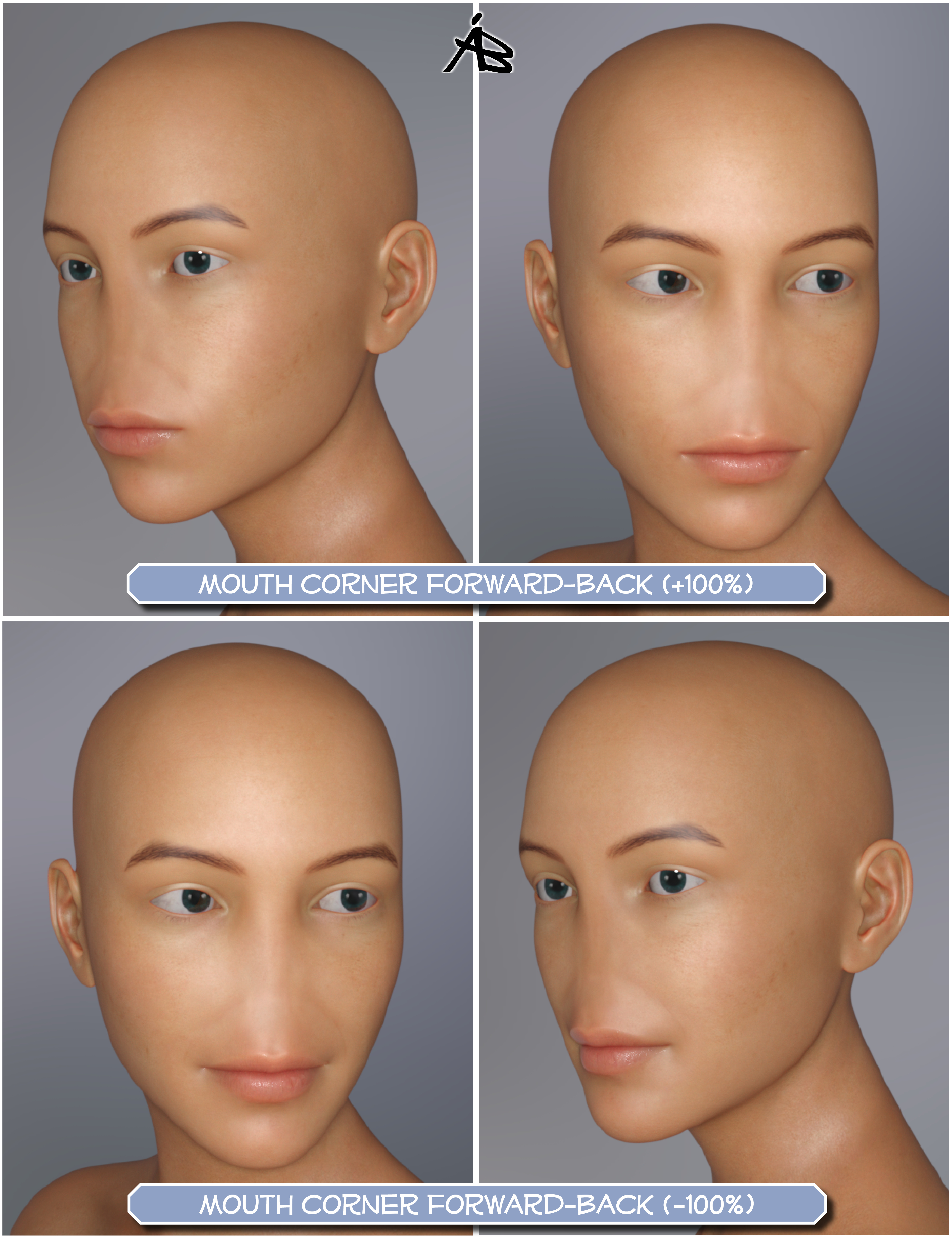 AB Perfectly Noseless for Genesis 8 Female Merchant Resource | Daz 3D