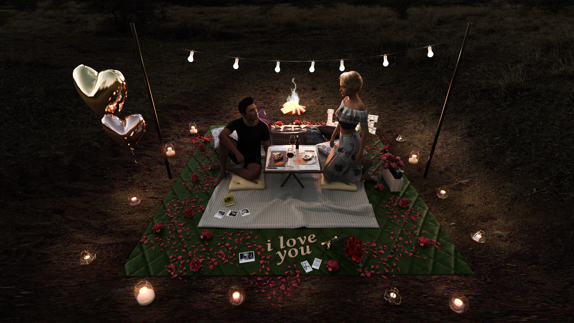 Date Night Setup | Daz 3D