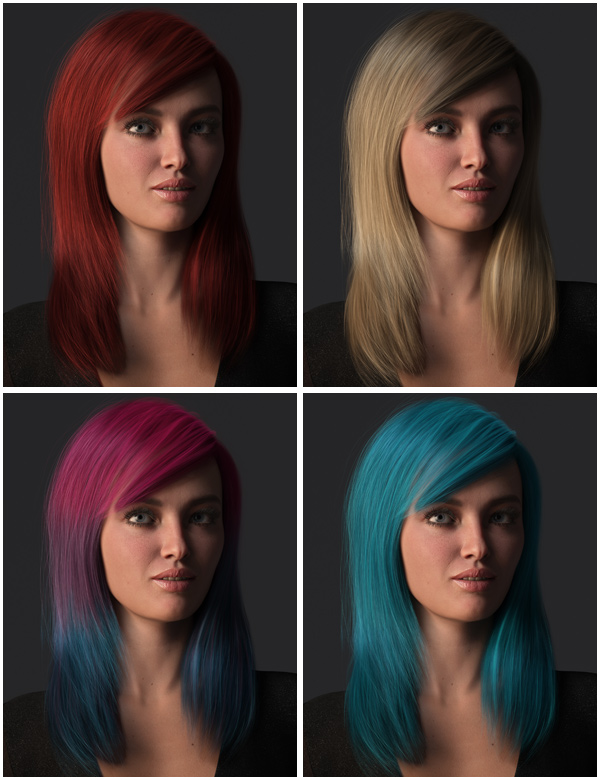 2021-03 Hair Texture Expansion | Daz 3D