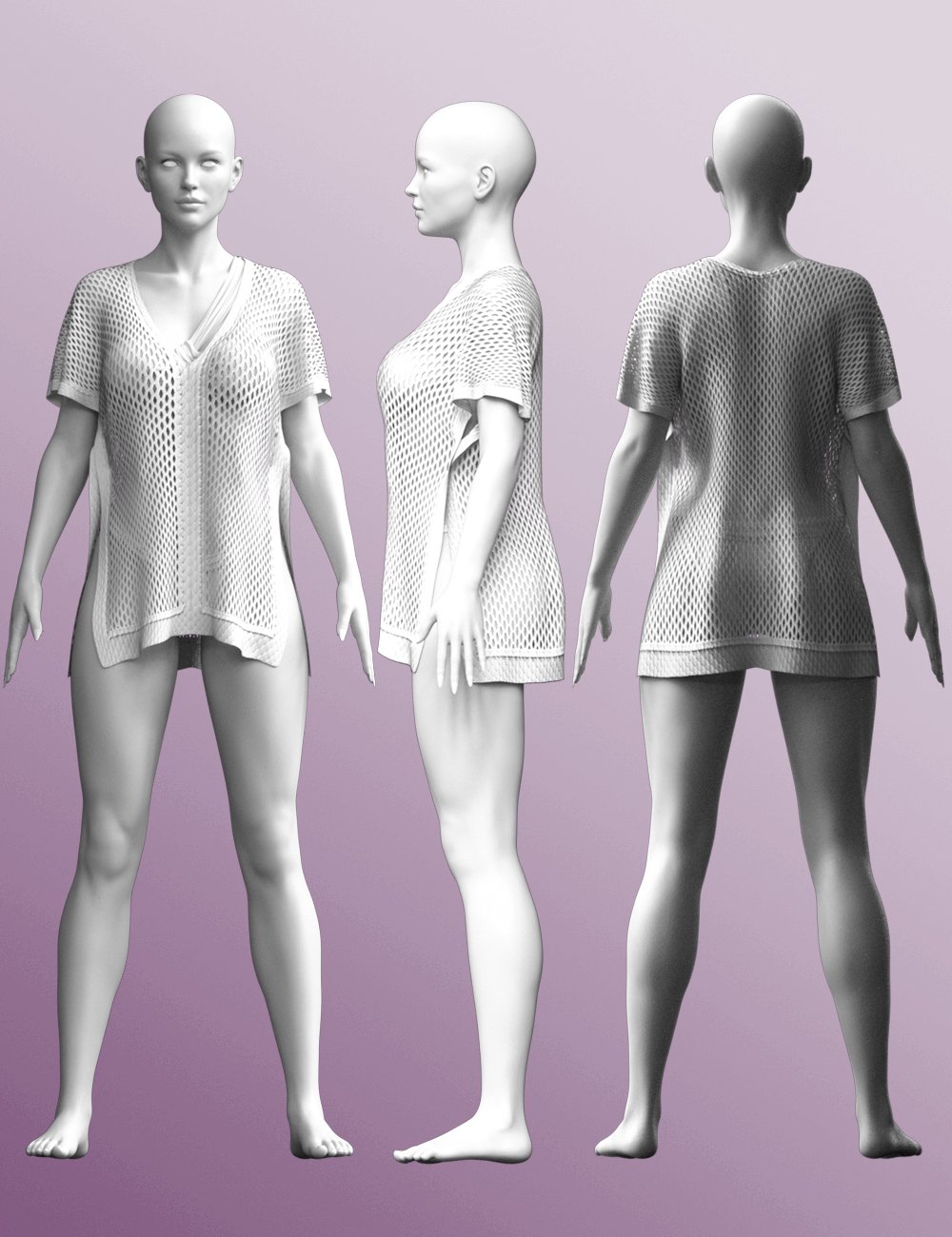 X Fashion The Feminine Bikini Daz 3d