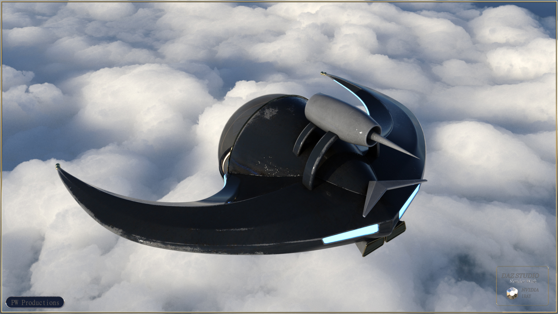 PW Gyro Wing | Daz 3D