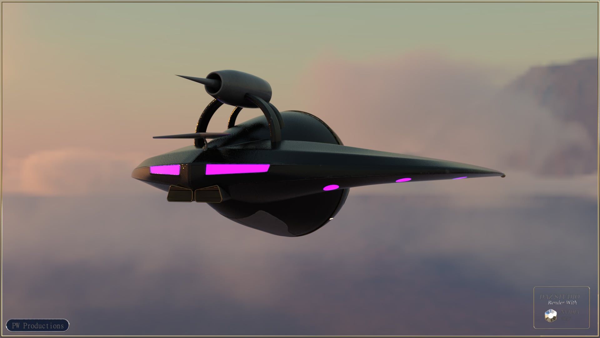 PW Gyro Wing | Daz 3D