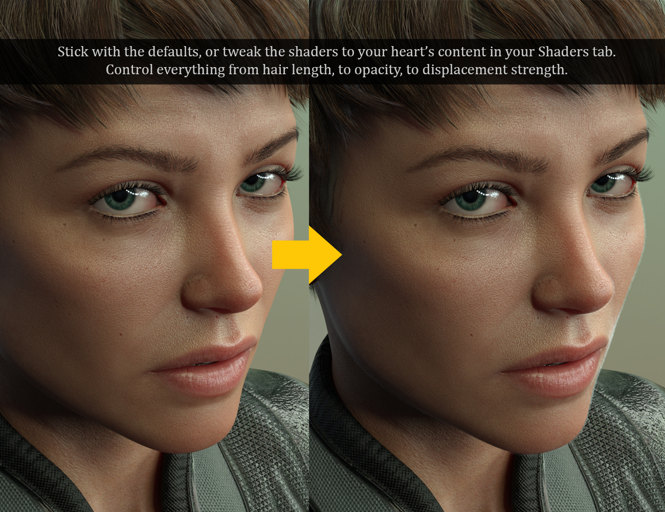 Iray Vellus Horizon Shader System for Genesis 8 and 8.1 Female | Daz 3D