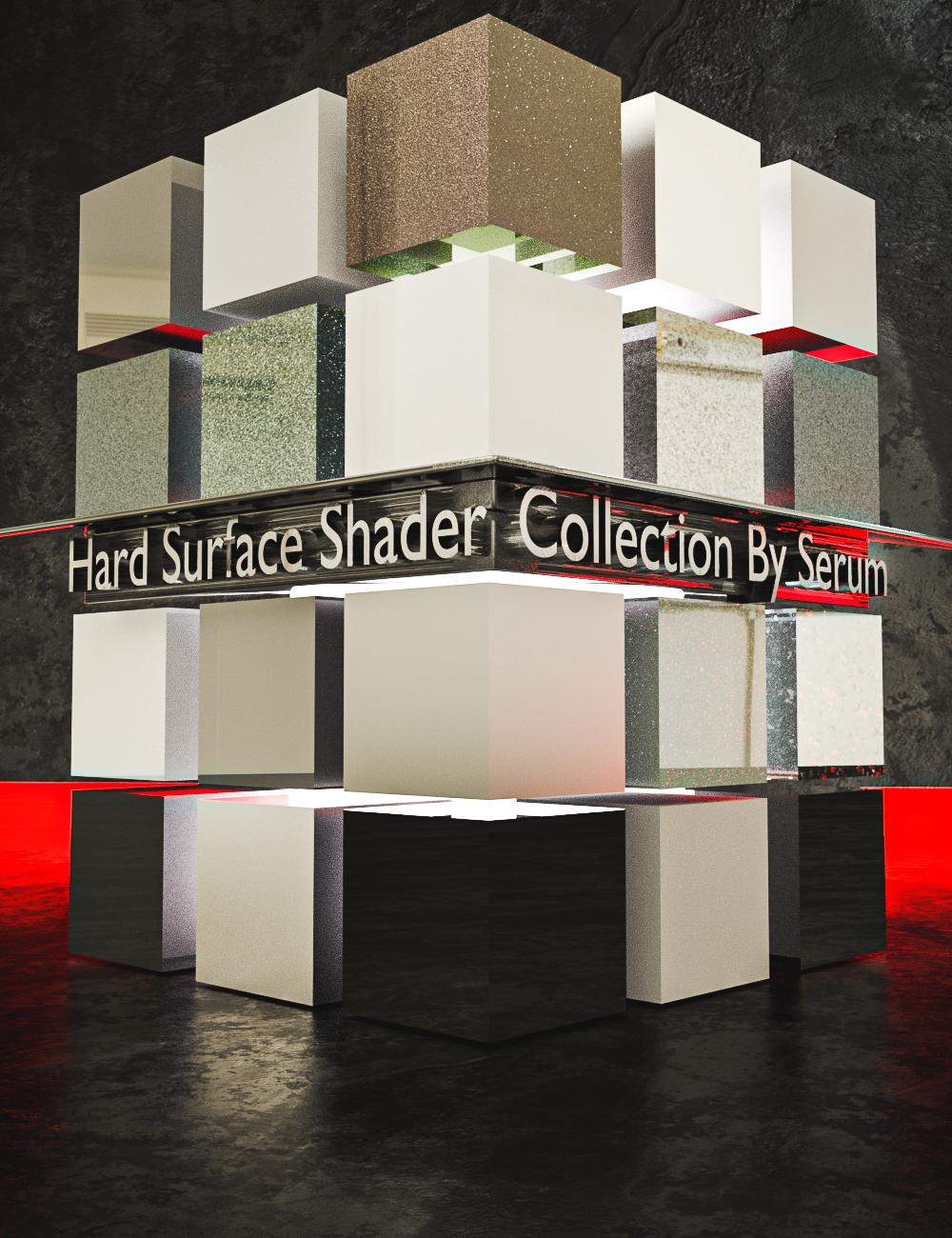 Iray Hard Surface Shaders Volume One 52 Shades Of Grey | Daz 3D