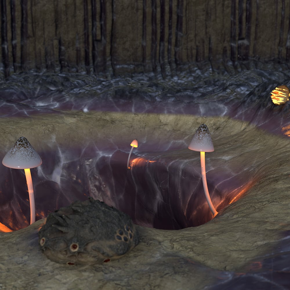 Chthonic Realm Environment Kit | Daz 3D