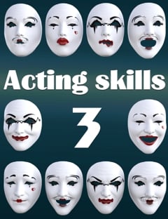 Acting Skills 3 for Genesis 8 and 8.1 Females [Documentation Center]