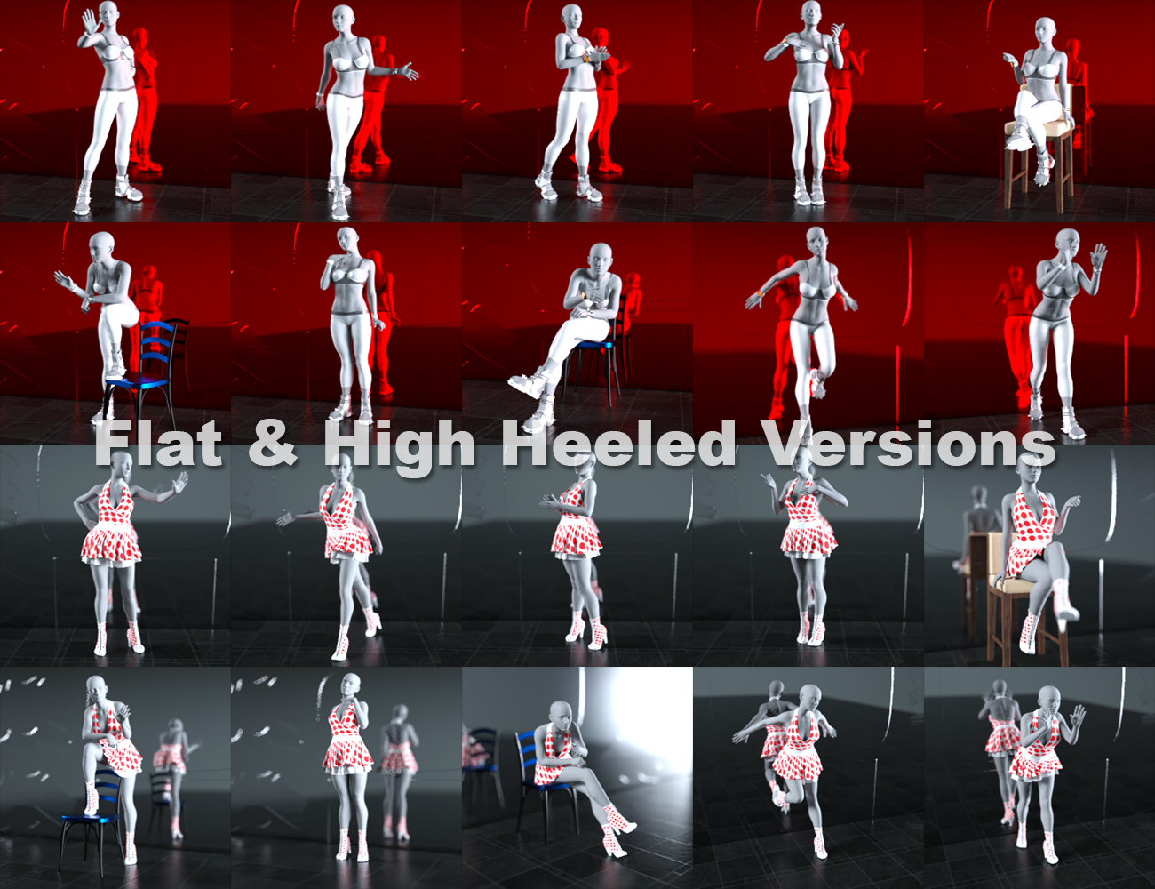 It Girl Poses and Expressions for Genesis 8.1 Females | Daz 3D