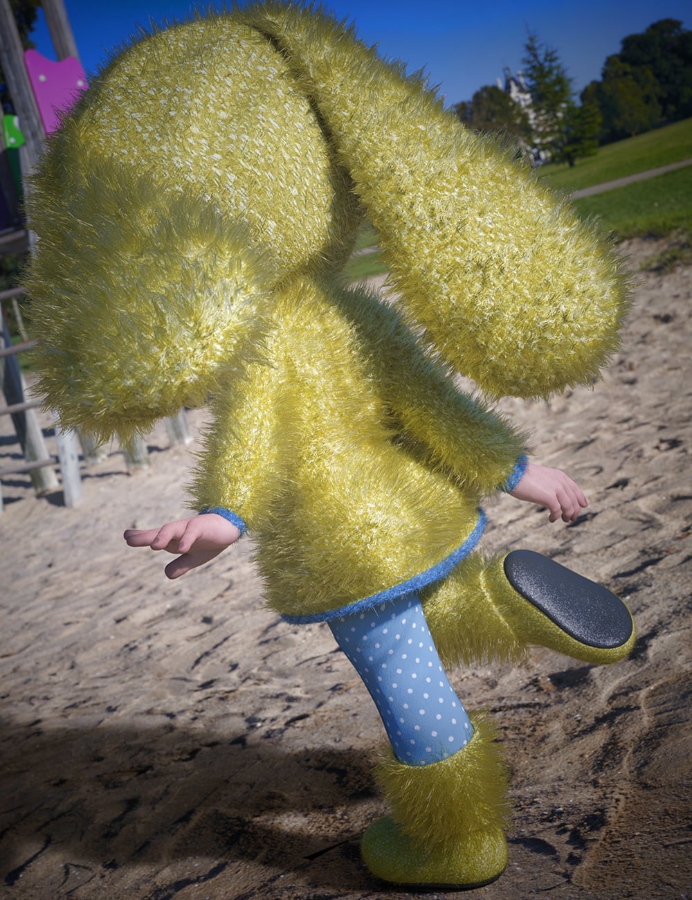 dForce BunnyBoo Outfit for Bugga Boo | Daz 3D