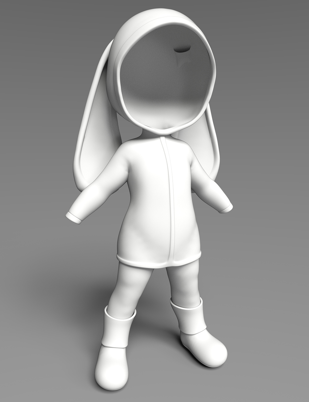 dForce BunnyBoo Outfit for Bugga Boo | Daz 3D