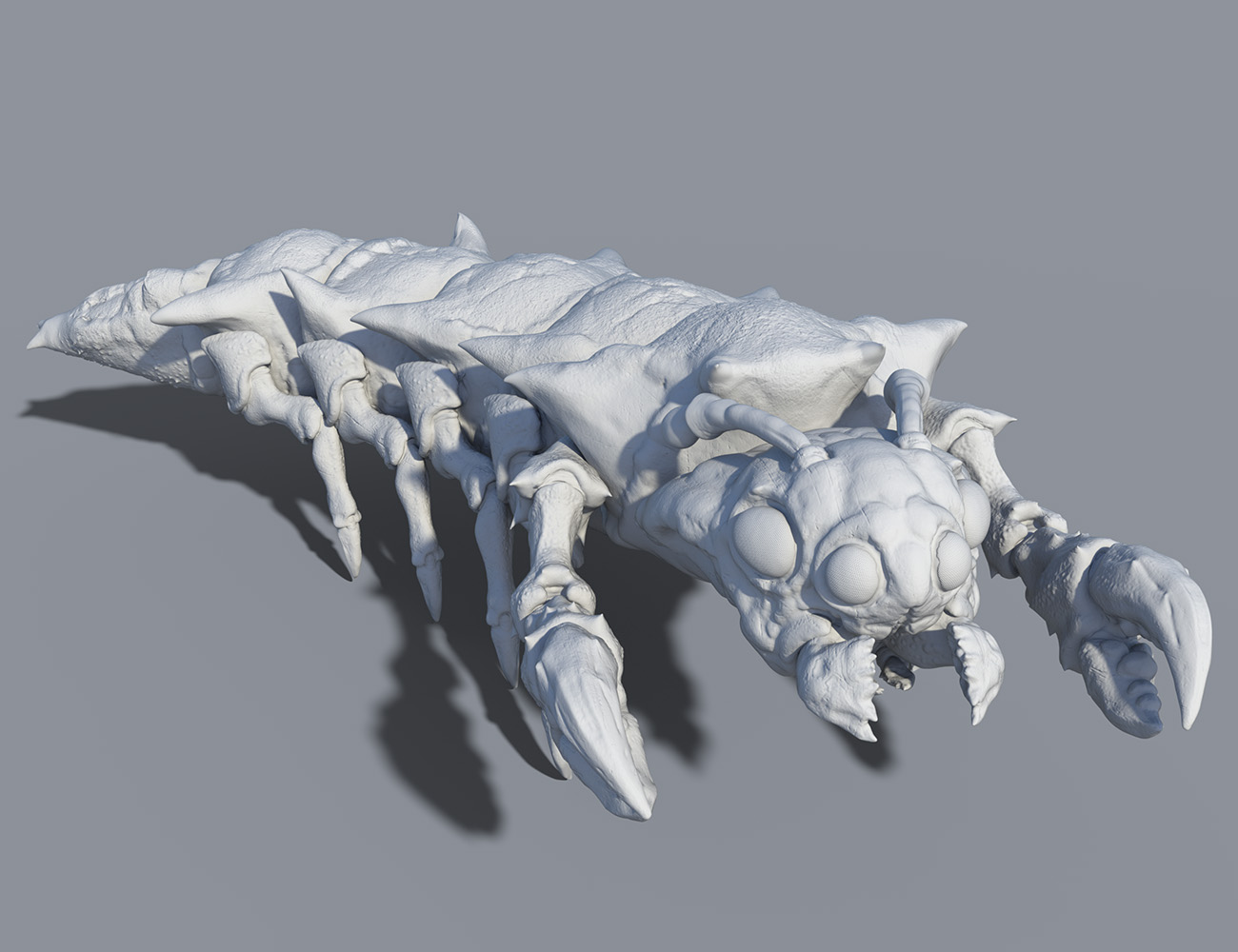 Chthonic Burrower HD | Daz 3D