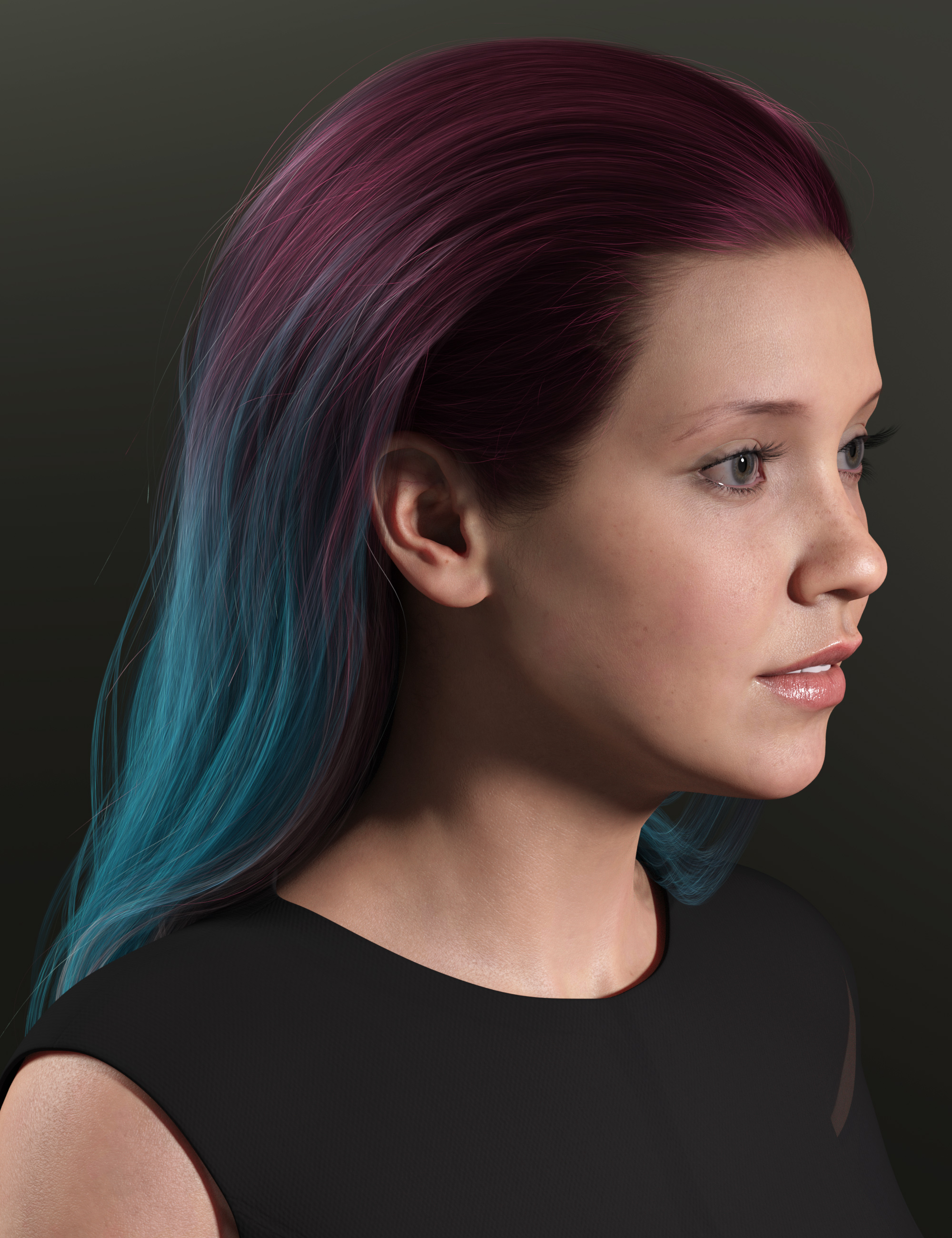 2021-04 Hair Texture Expansion | Daz 3D