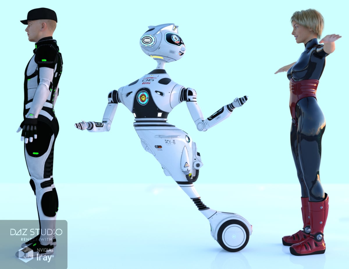 DinaBot | Daz 3D