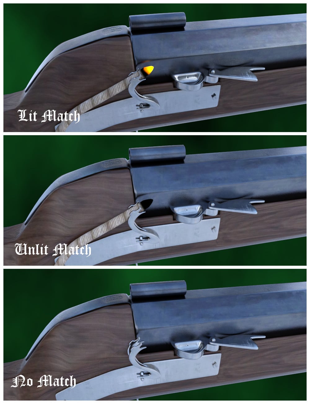 Renaissance Firearms Set | Daz 3D