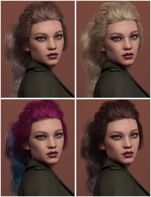 2021-07 Hair Texture Expansion | Daz 3D