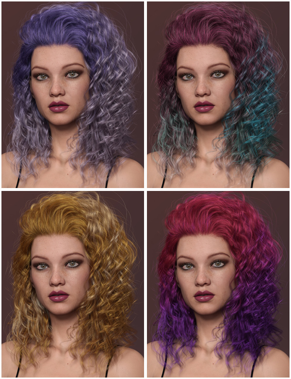 2021-06 Hair Texture Expansion | Daz 3D