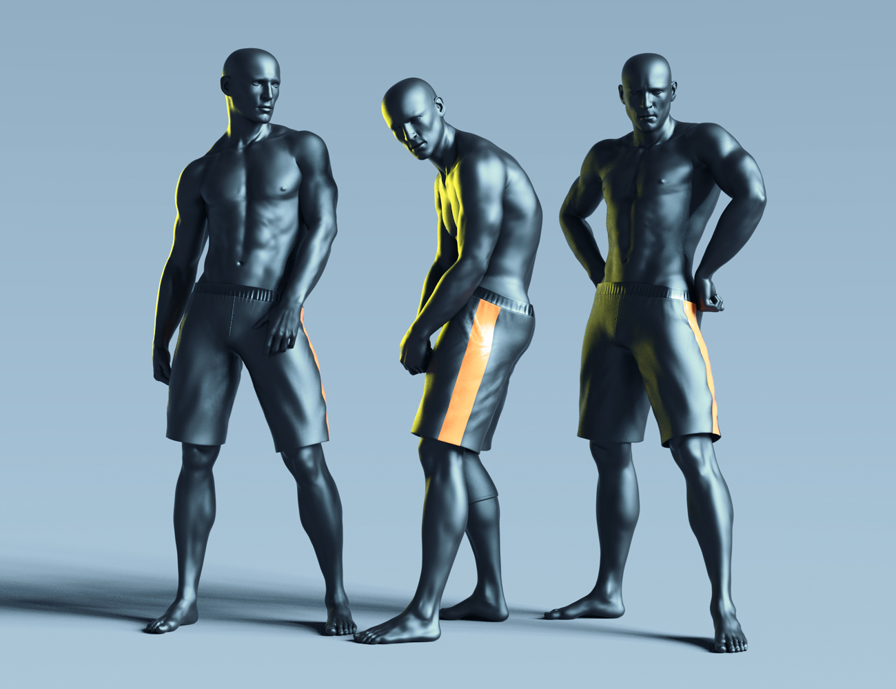 Still Standing Poses for Genesis 8 Male | Daz 3D
