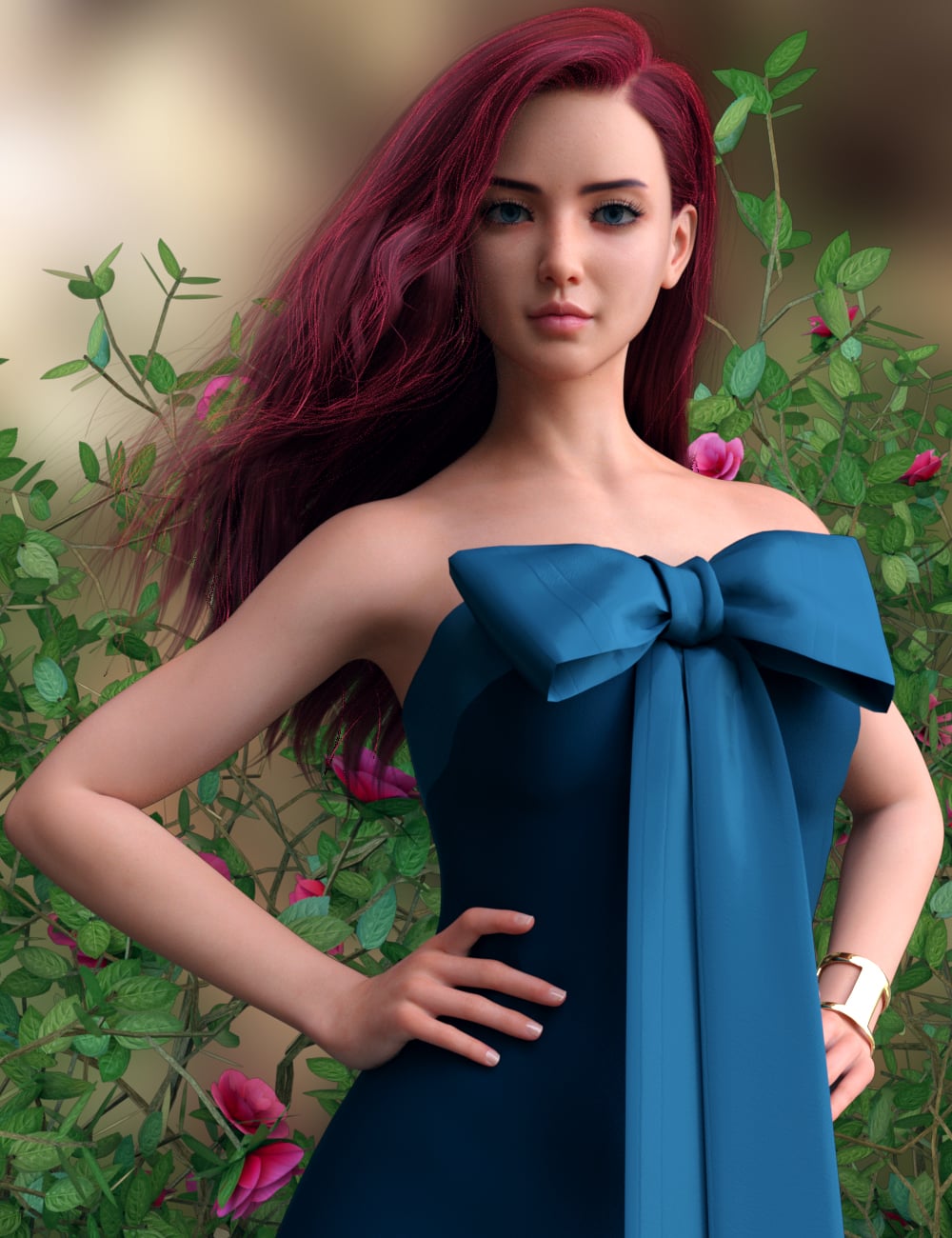 Vo Rose for Genesis 8.1 Female | Daz 3D