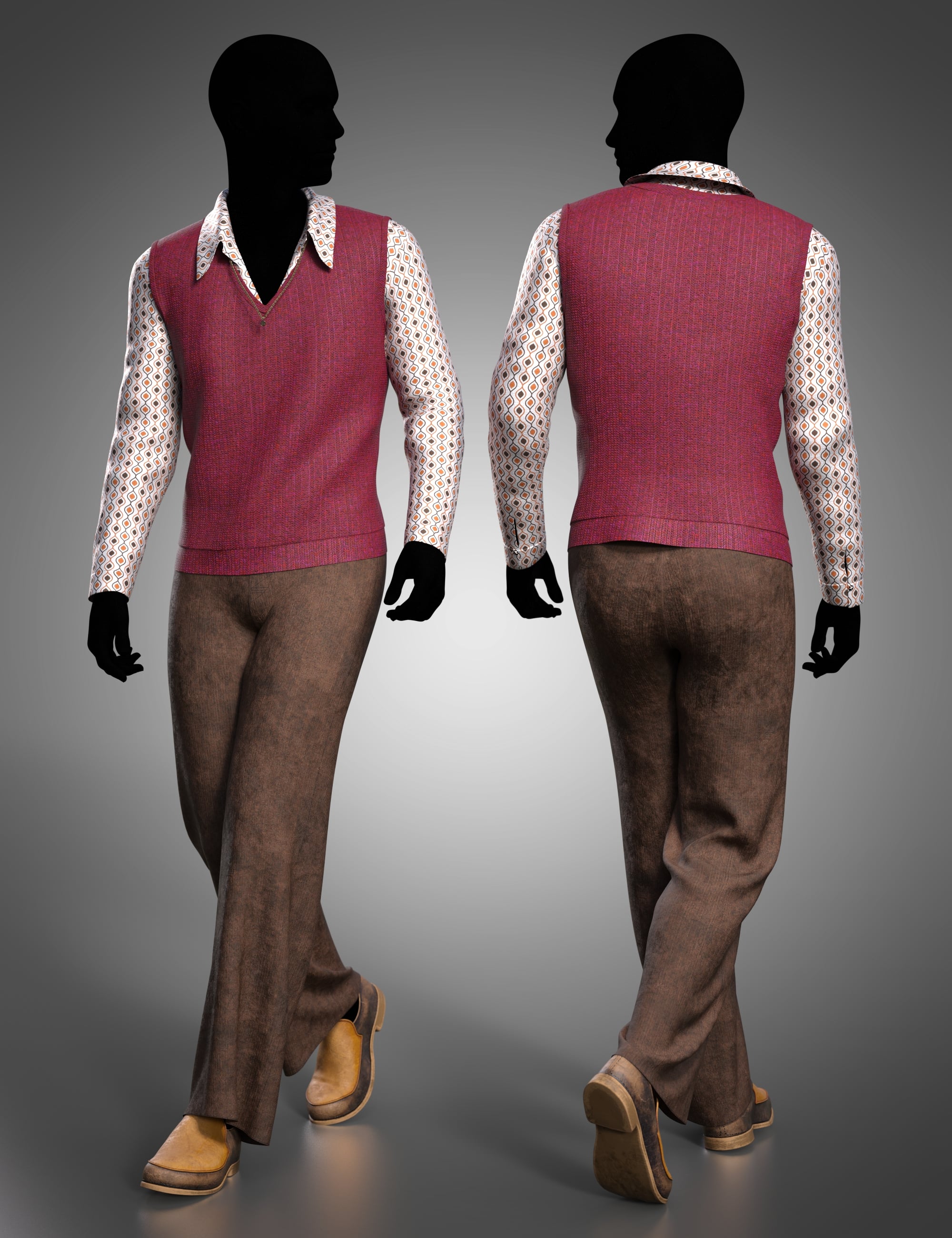 dForce Freddie Gold for Genesis 8 Male | Daz 3D