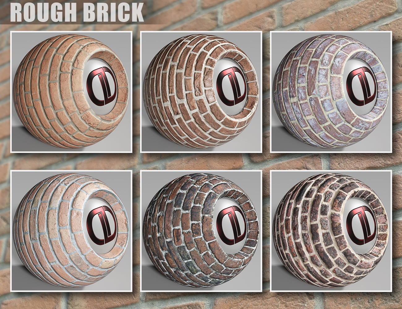 DD PBR Brick Shaders for Iray | Daz 3D