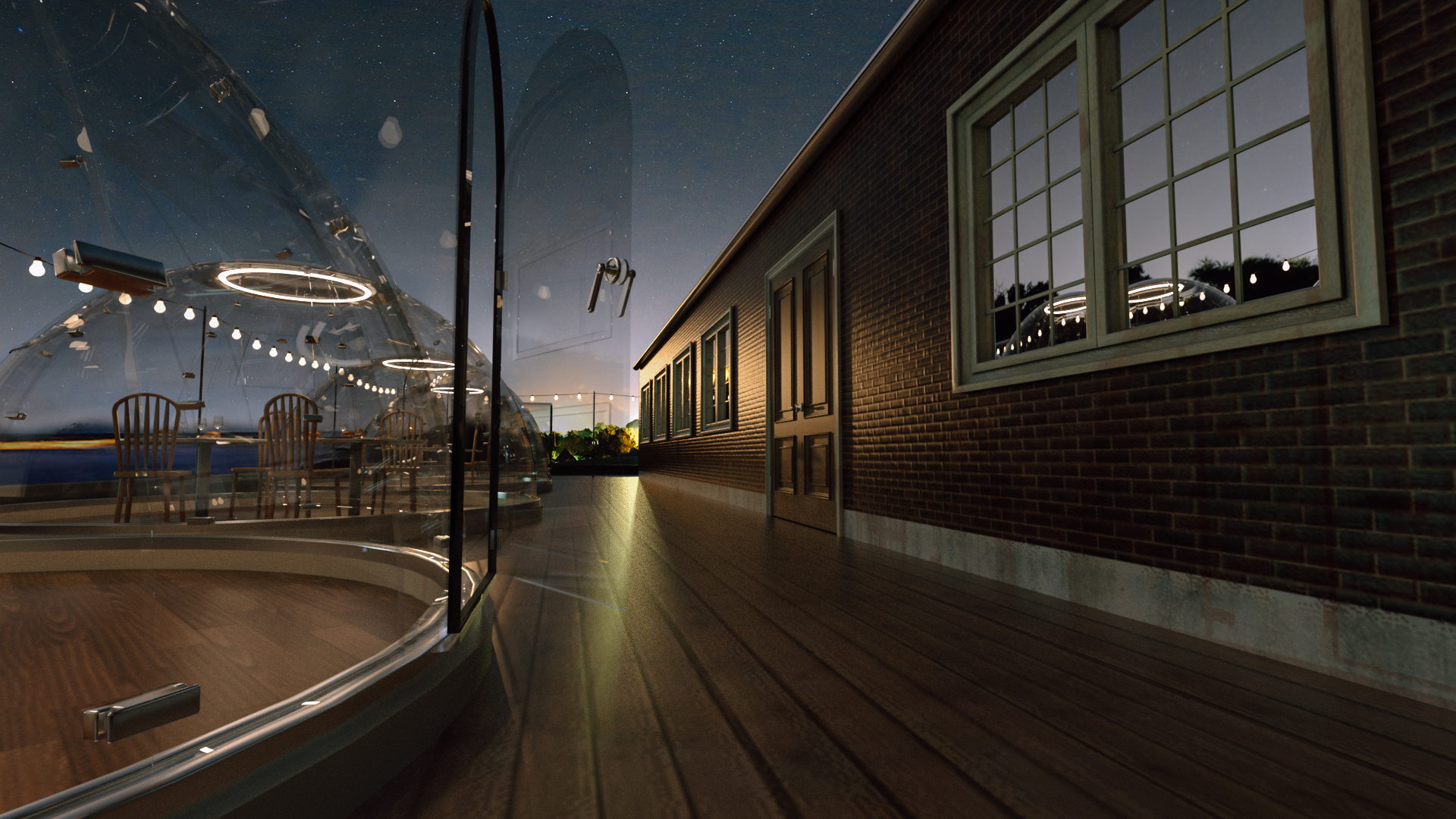 Social Distance Restaurant | Daz 3D