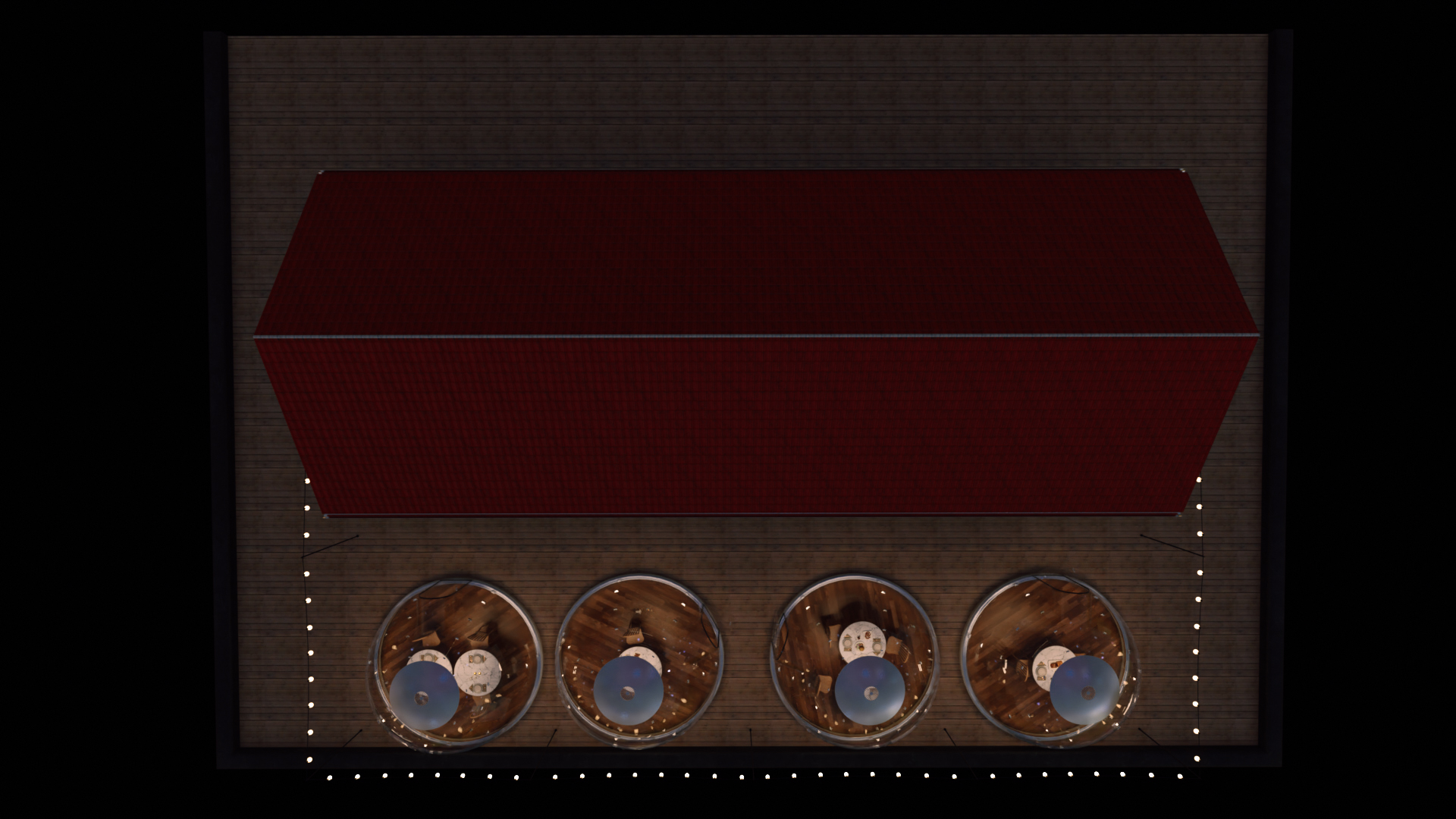 Social Distance Restaurant | Daz 3D