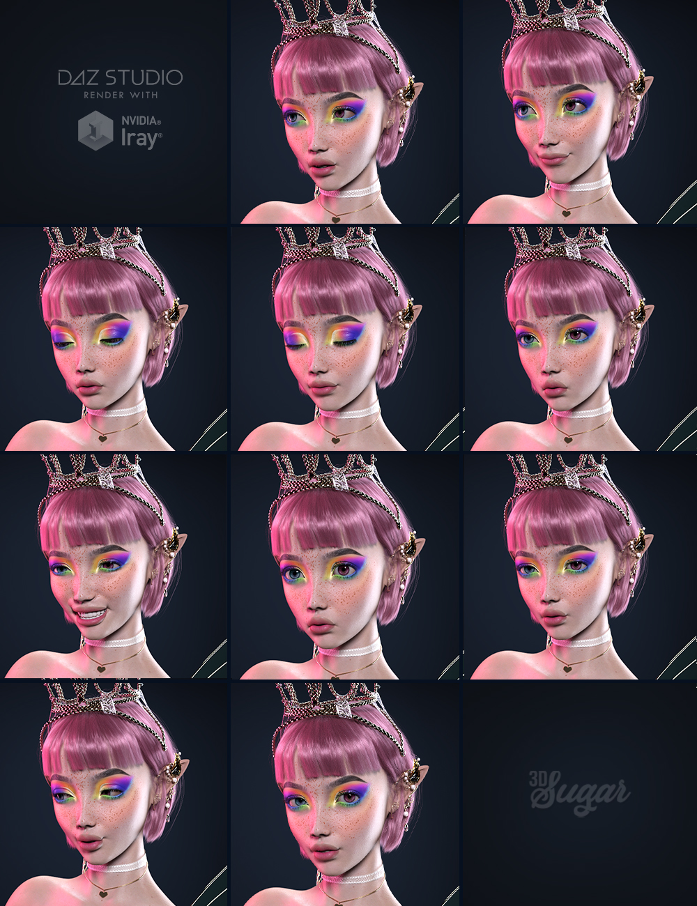 101 Series: Enchanted Fairy for Genesis 8 Female | Daz 3D