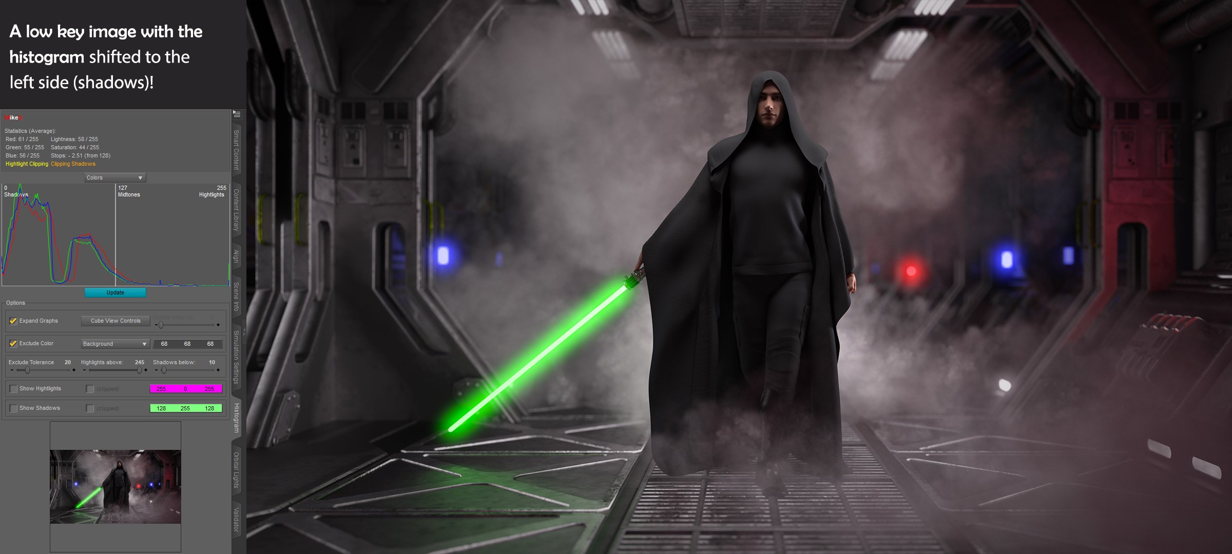 Histogram Plugin (PC) | Daz 3D