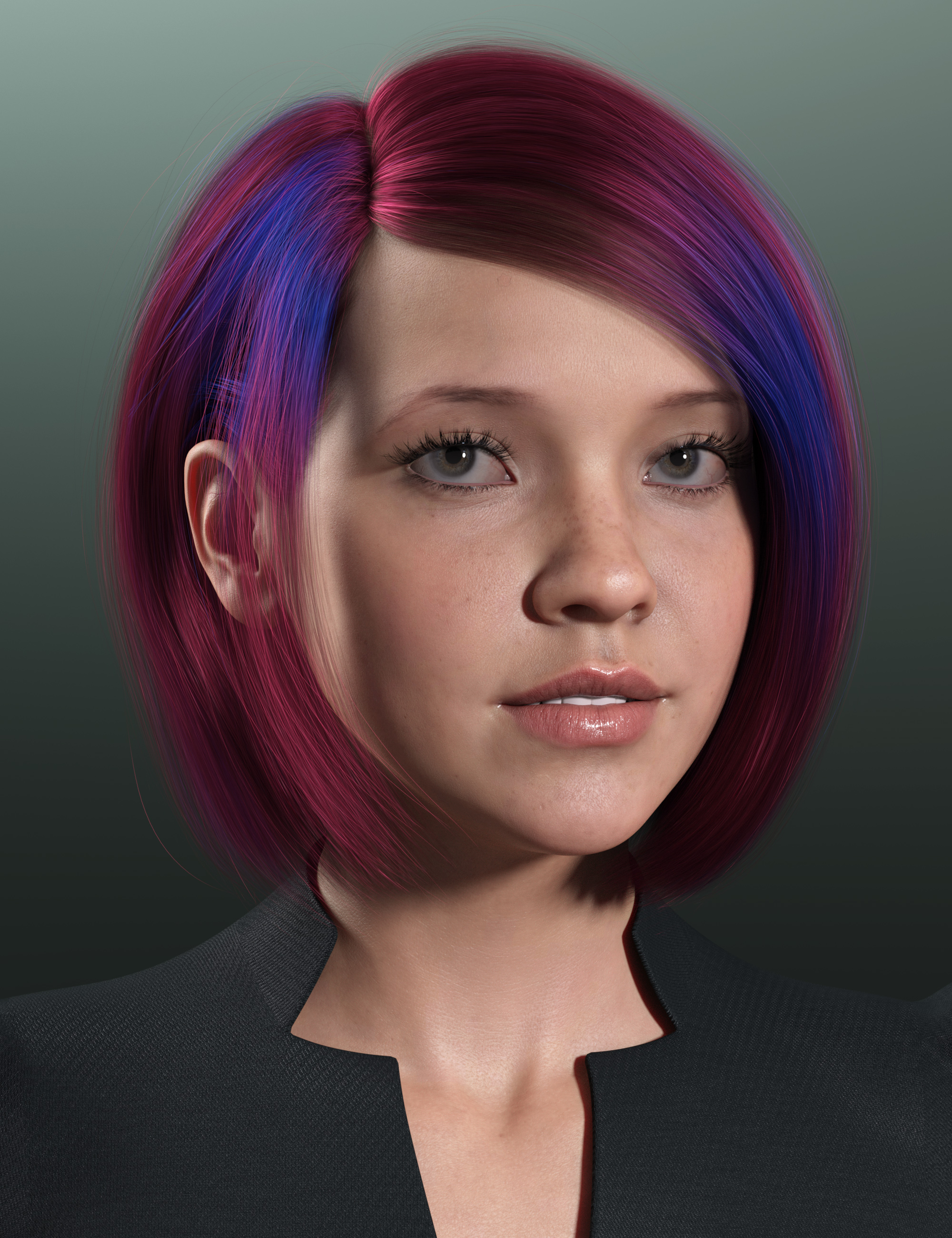 2021-08 Hair Texture Expansion | Daz 3D