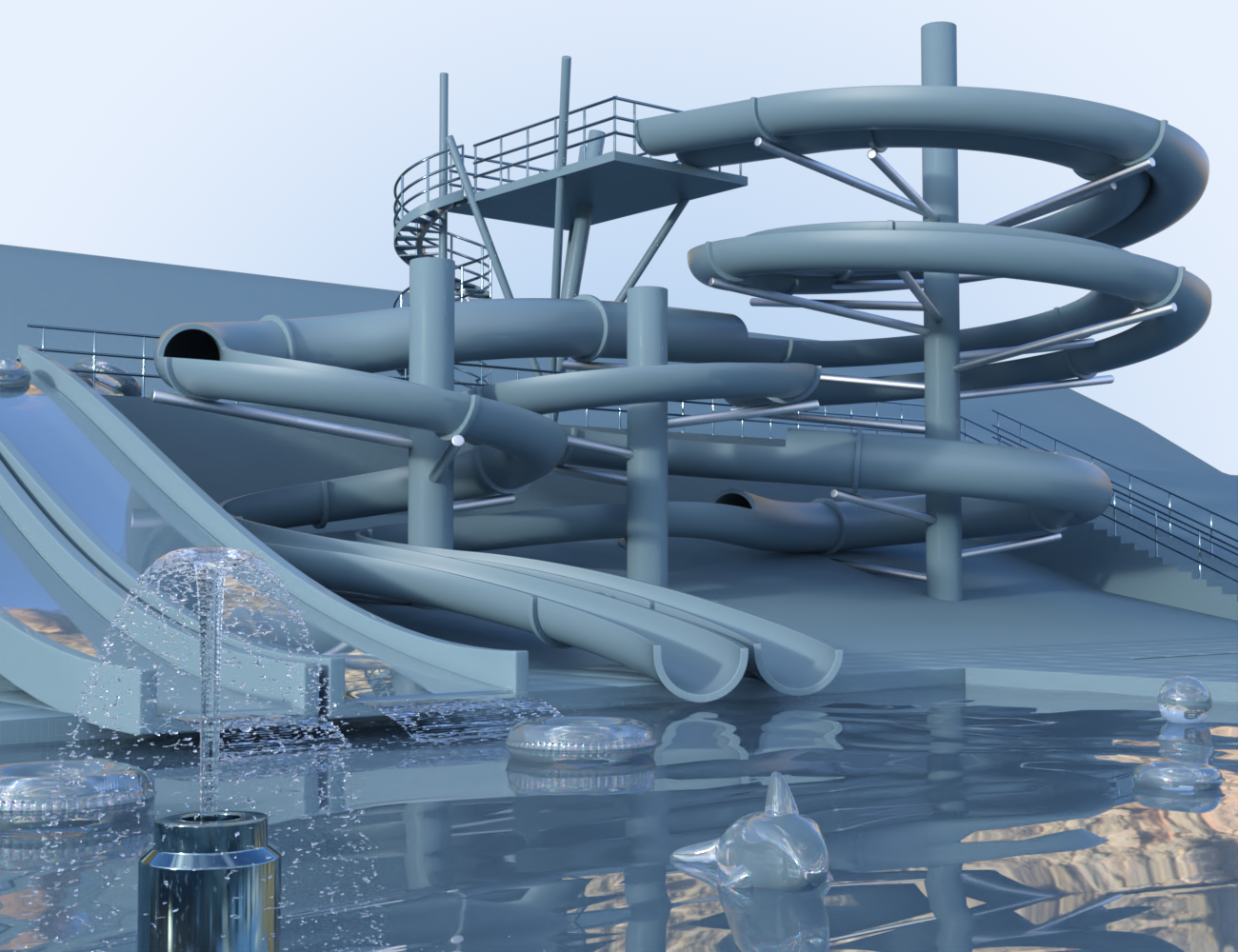 Water Park | Daz 3D