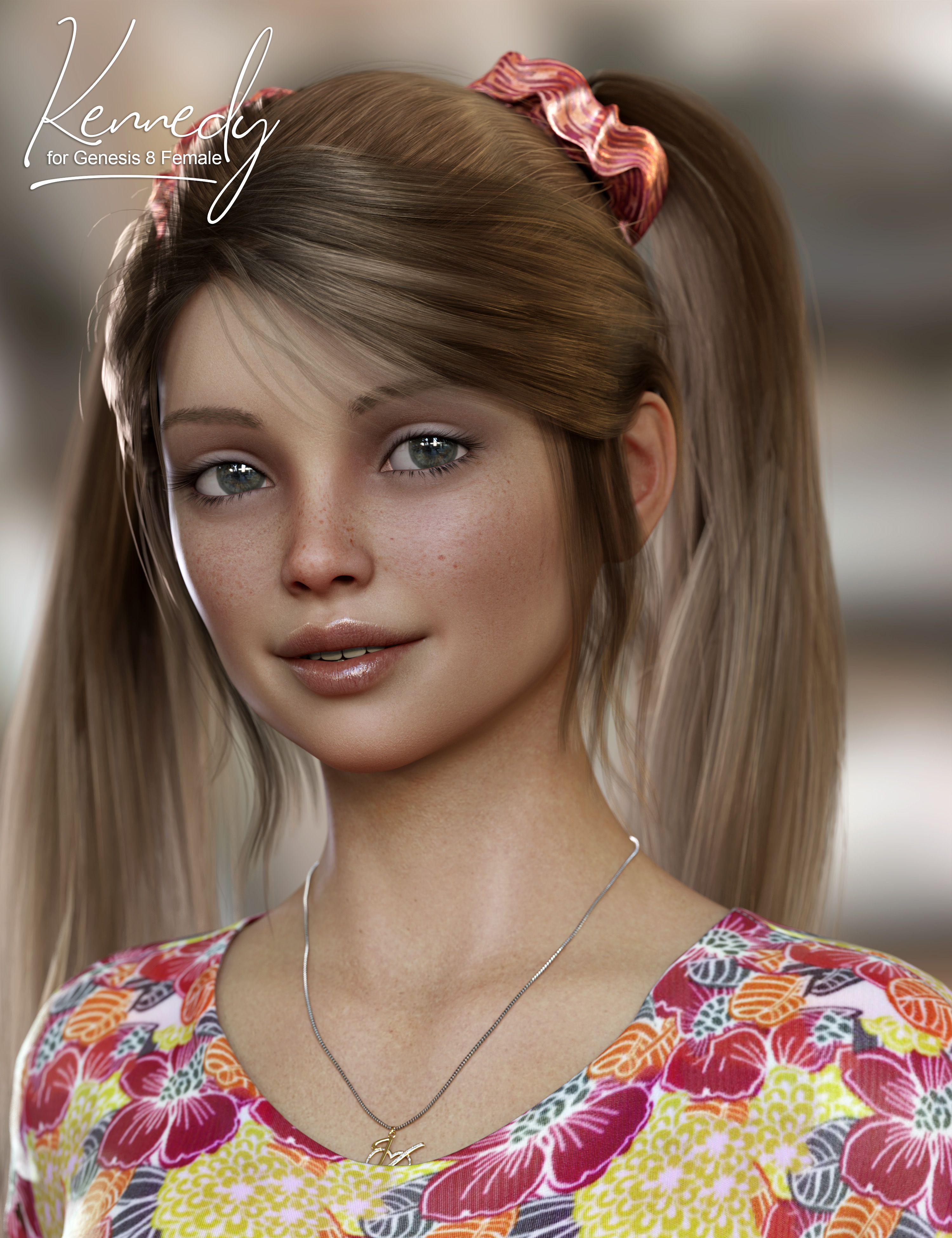 Kennedy Tails with dForce for Genesis 8 Females | Daz 3D