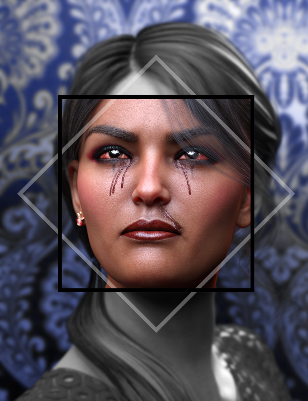Tear Jerker the Ugly Crying Builder for Genesis 3, 8 and 8.1 Females ...