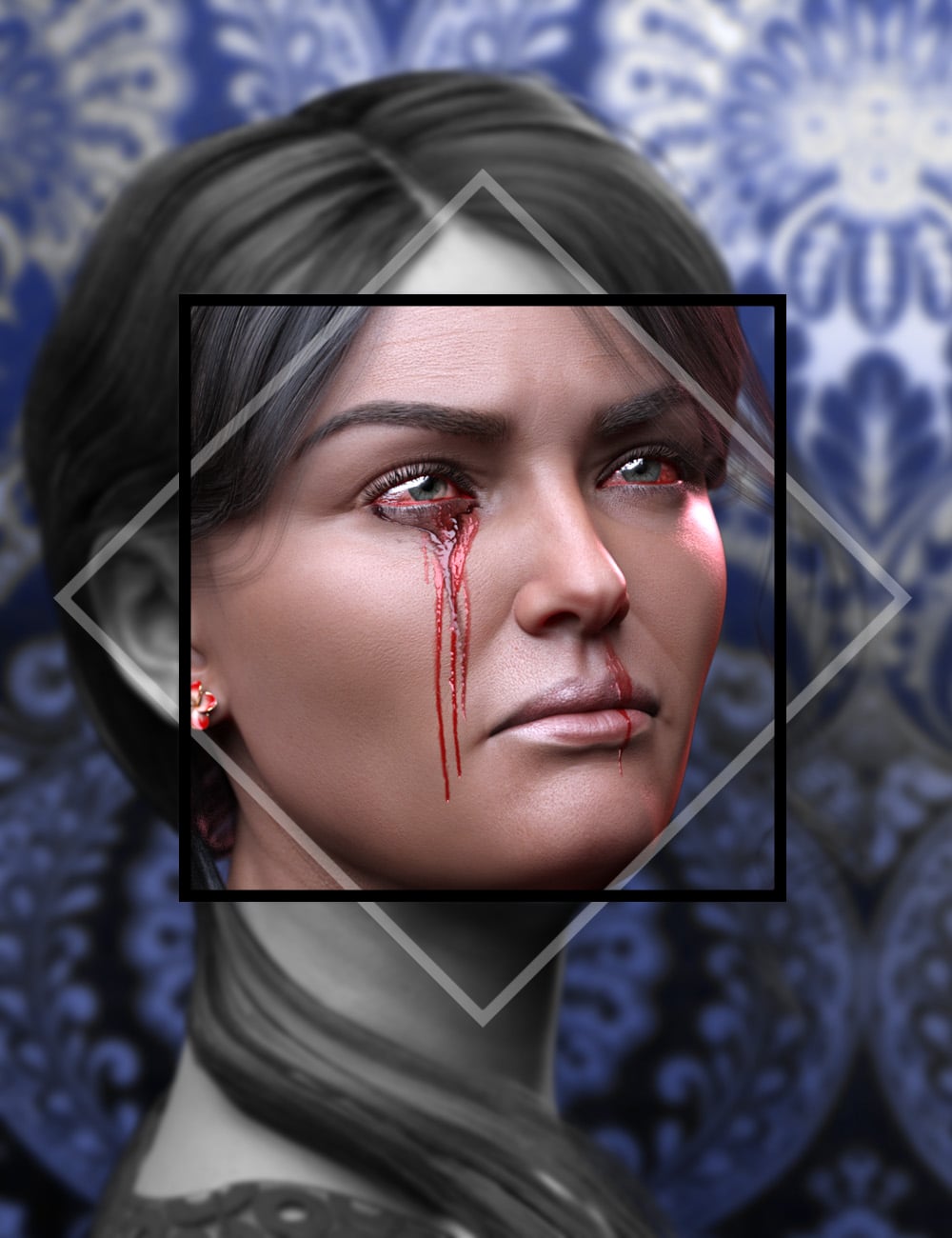 Tear Jerker the Ugly Crying Builder for Genesis 3, 8 and 8.1 Females ...