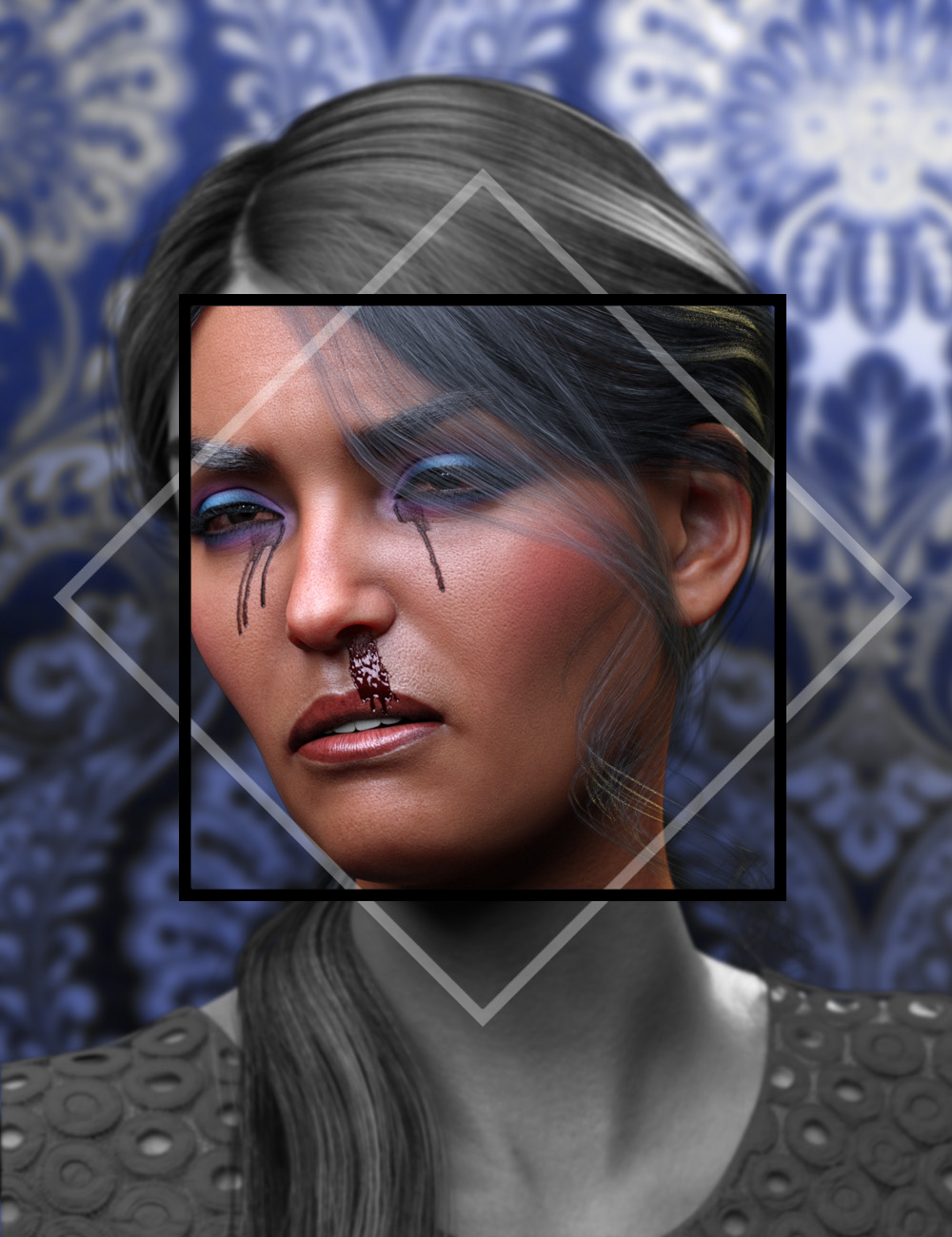 Tear Jerker the Ugly Crying Builder for Genesis 3, 8 and 8.1 Females ...