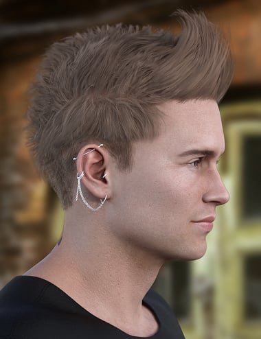 Maynard Hair for Genesis 8 and 8.1 Males and Females | Daz 3D