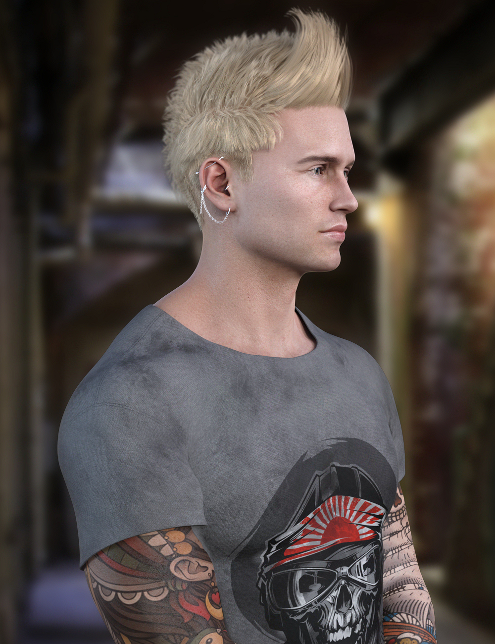 Maynard Hair for Genesis 8 and 8.1 Males and Females | Daz 3D