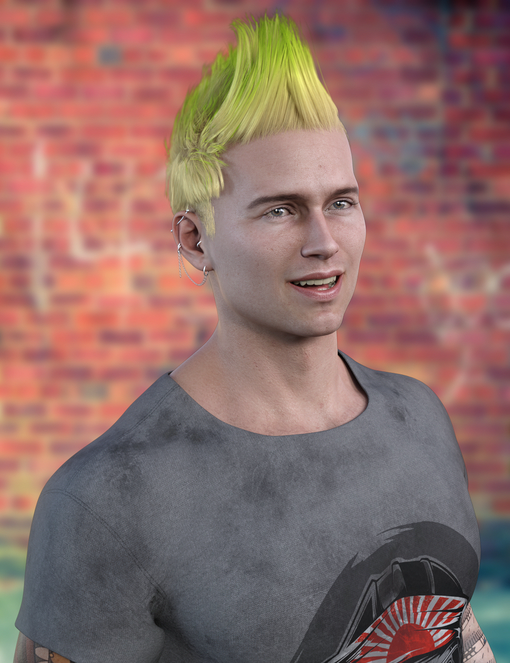 Maynard Hair for Genesis 8 and 8.1 Males and Females | Daz 3D