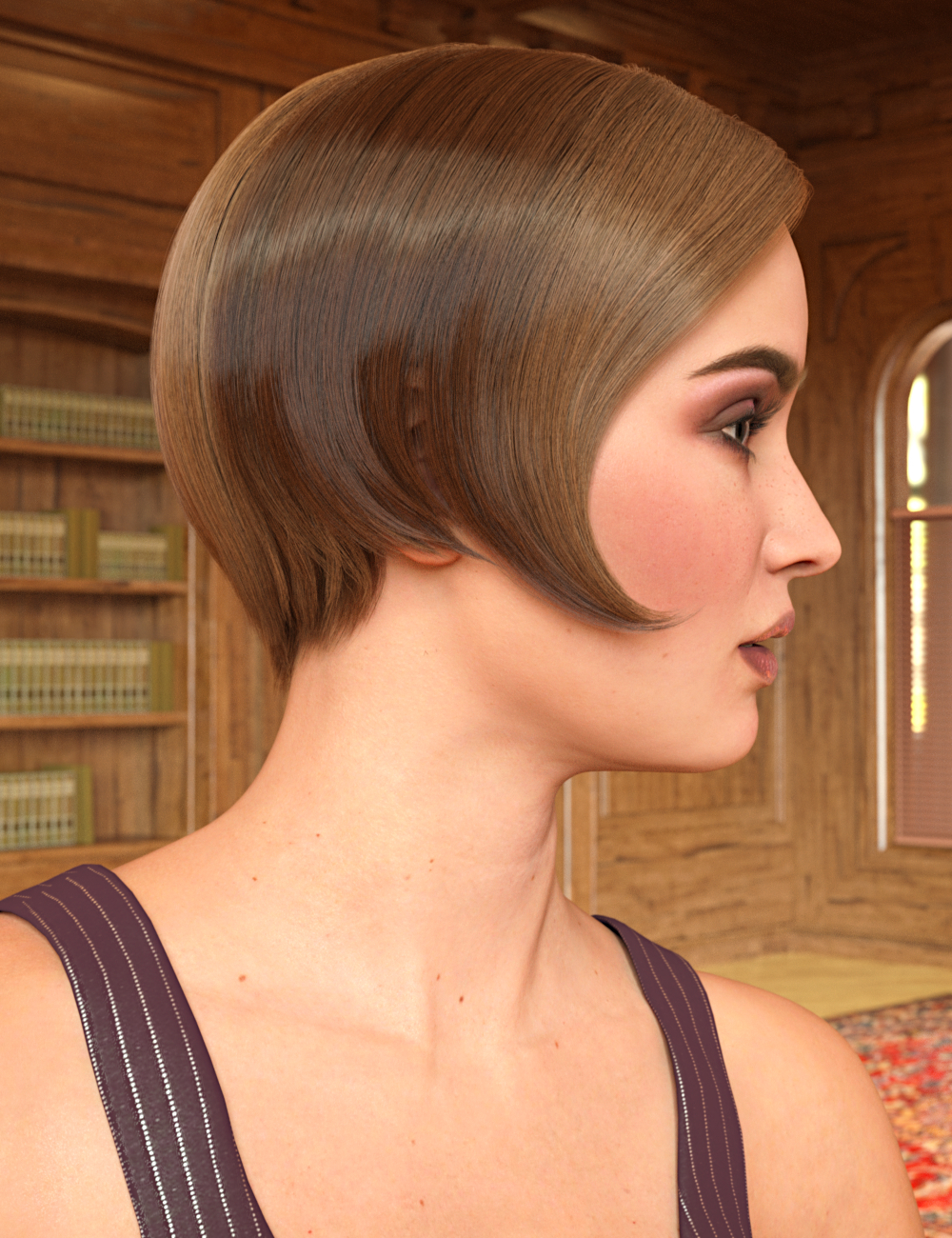 Roaring 20s Bob for Genesis 8 and 8.1 Females | Daz 3D