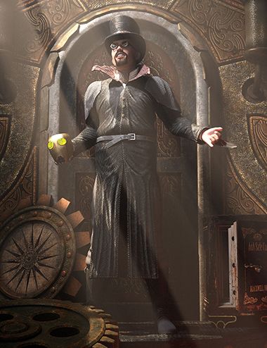 Steam Jack Outfit for Genesis 8 and 8.1 Male | Daz 3D