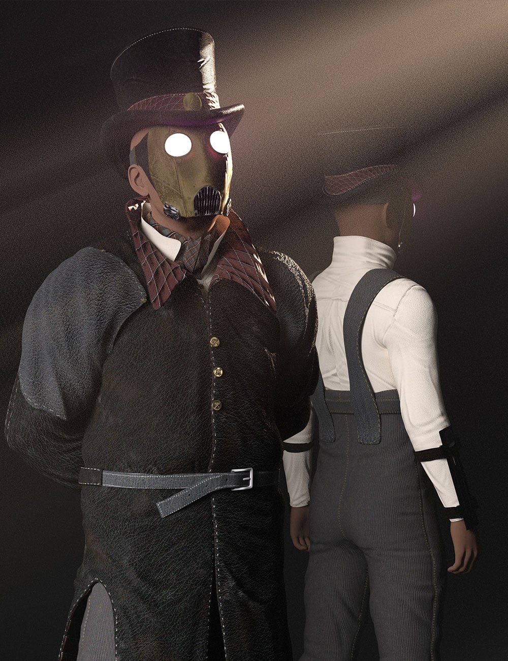 Steam Jack Outfit for Genesis 8 and 8.1 Male | Daz 3D