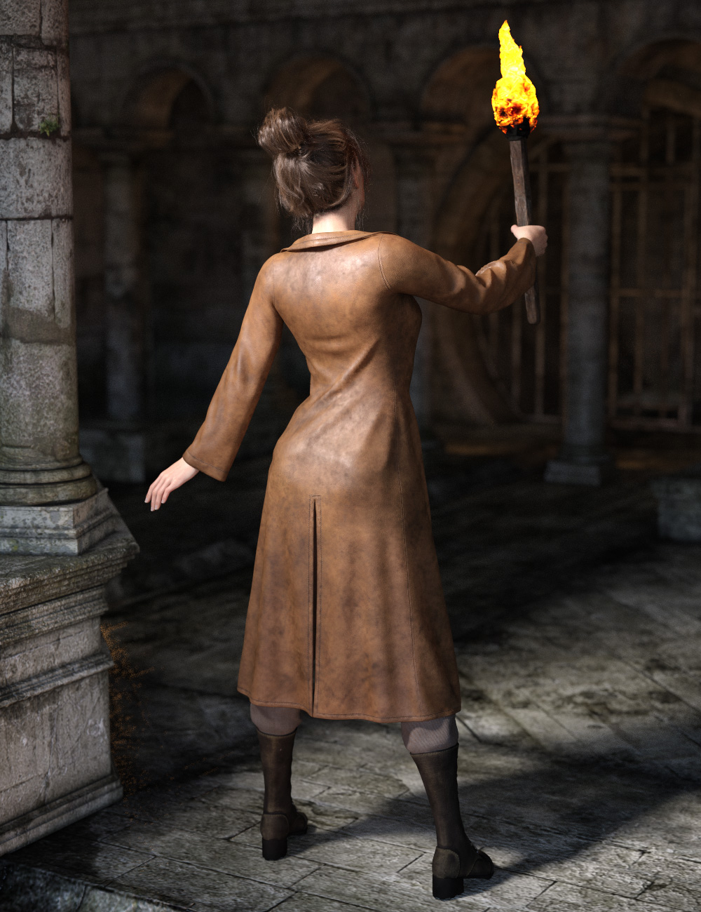 Adventure Hunter Outfit for Genesis 8 and 8.1 Females | Daz 3D