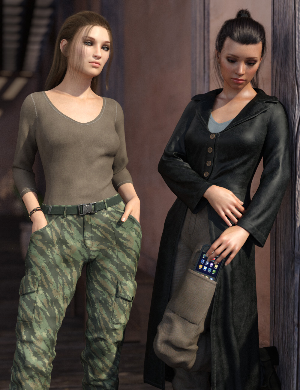 Adventure Hunter Outfit for Genesis 8 and 8.1 Females | Daz 3D