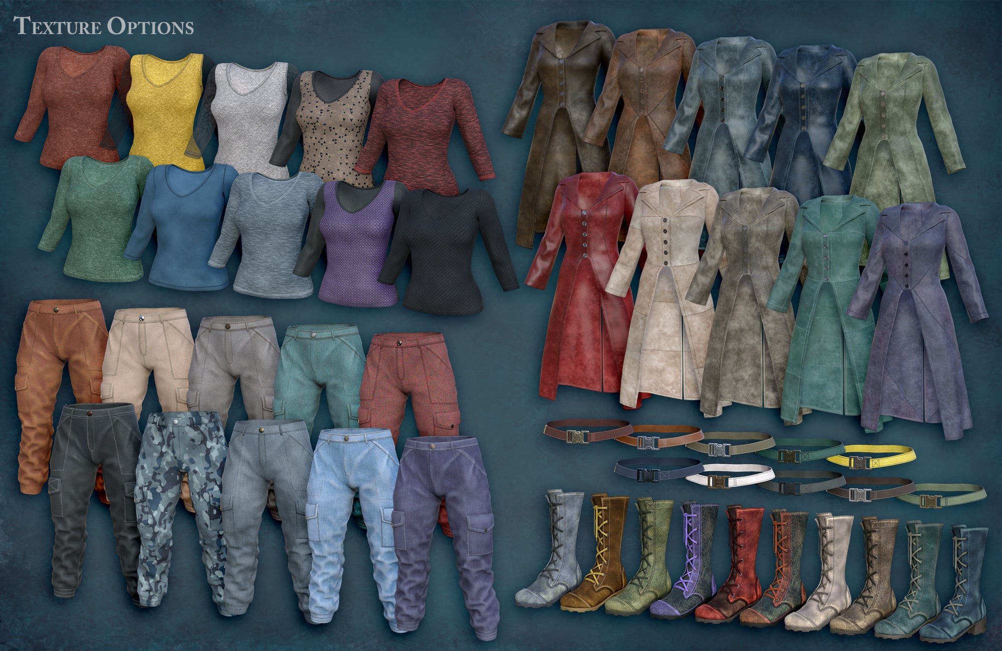 Adventure Hunter Texture Add-on | Daz 3D
