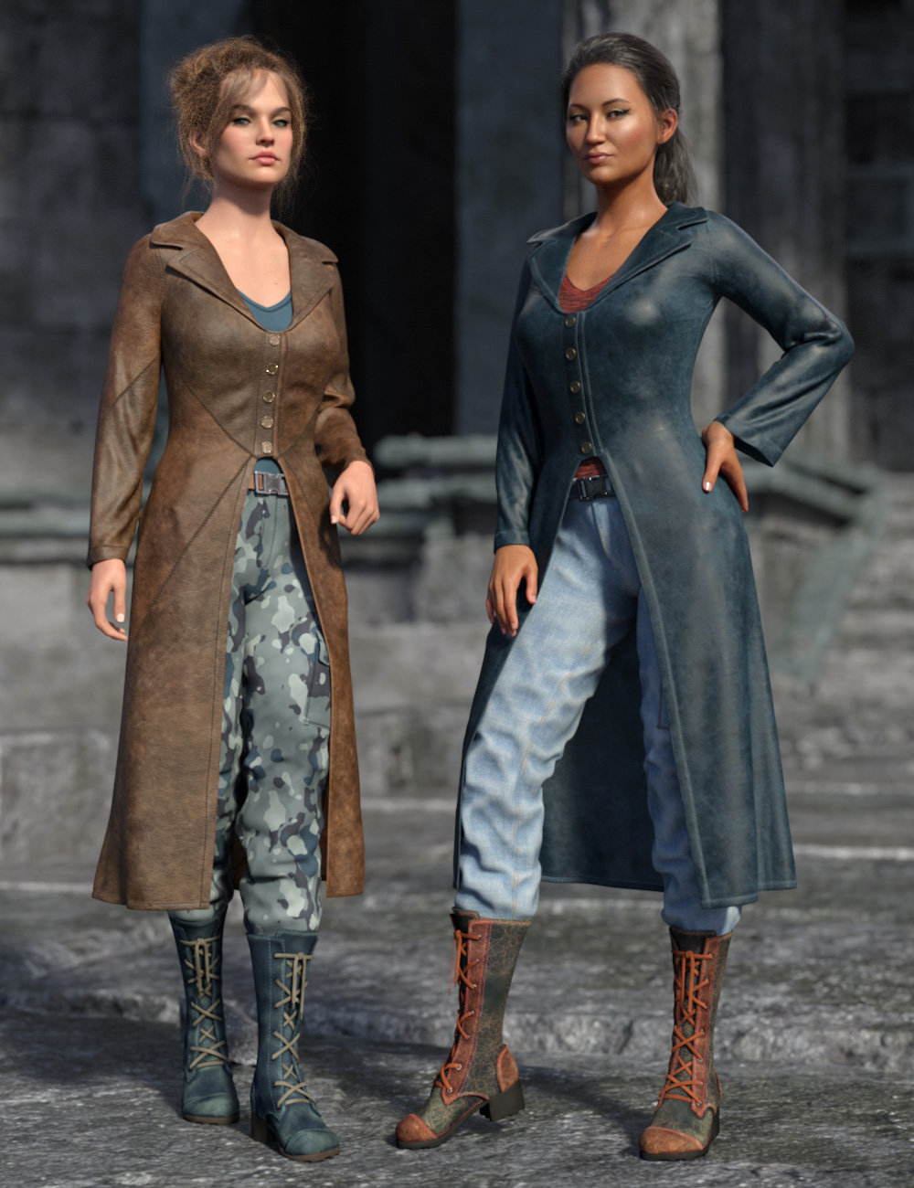 Adventure Hunter Texture Add-on | Daz 3D